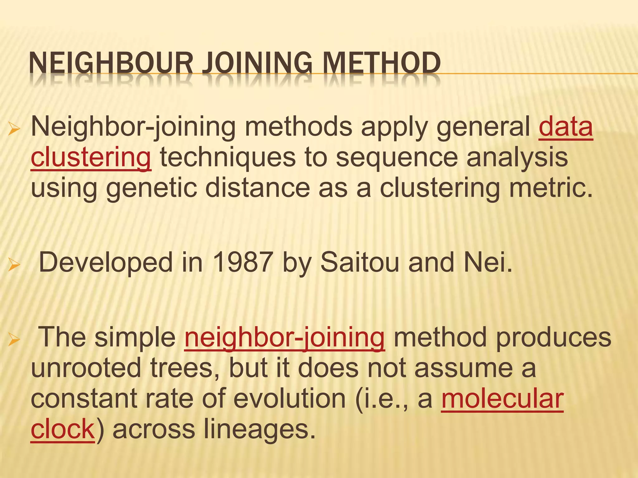 Distance based method | PPTX