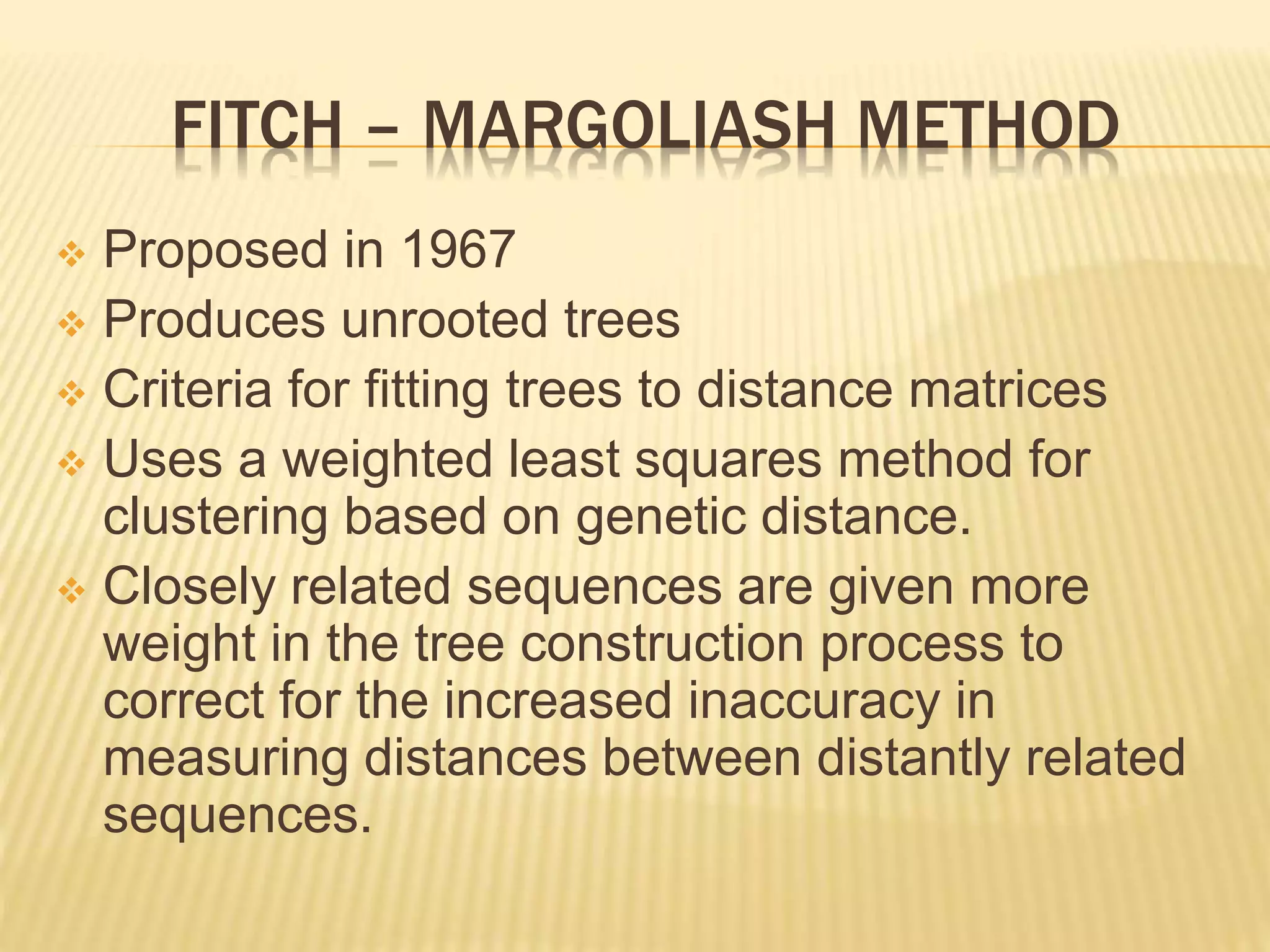 Distance based method | PPTX