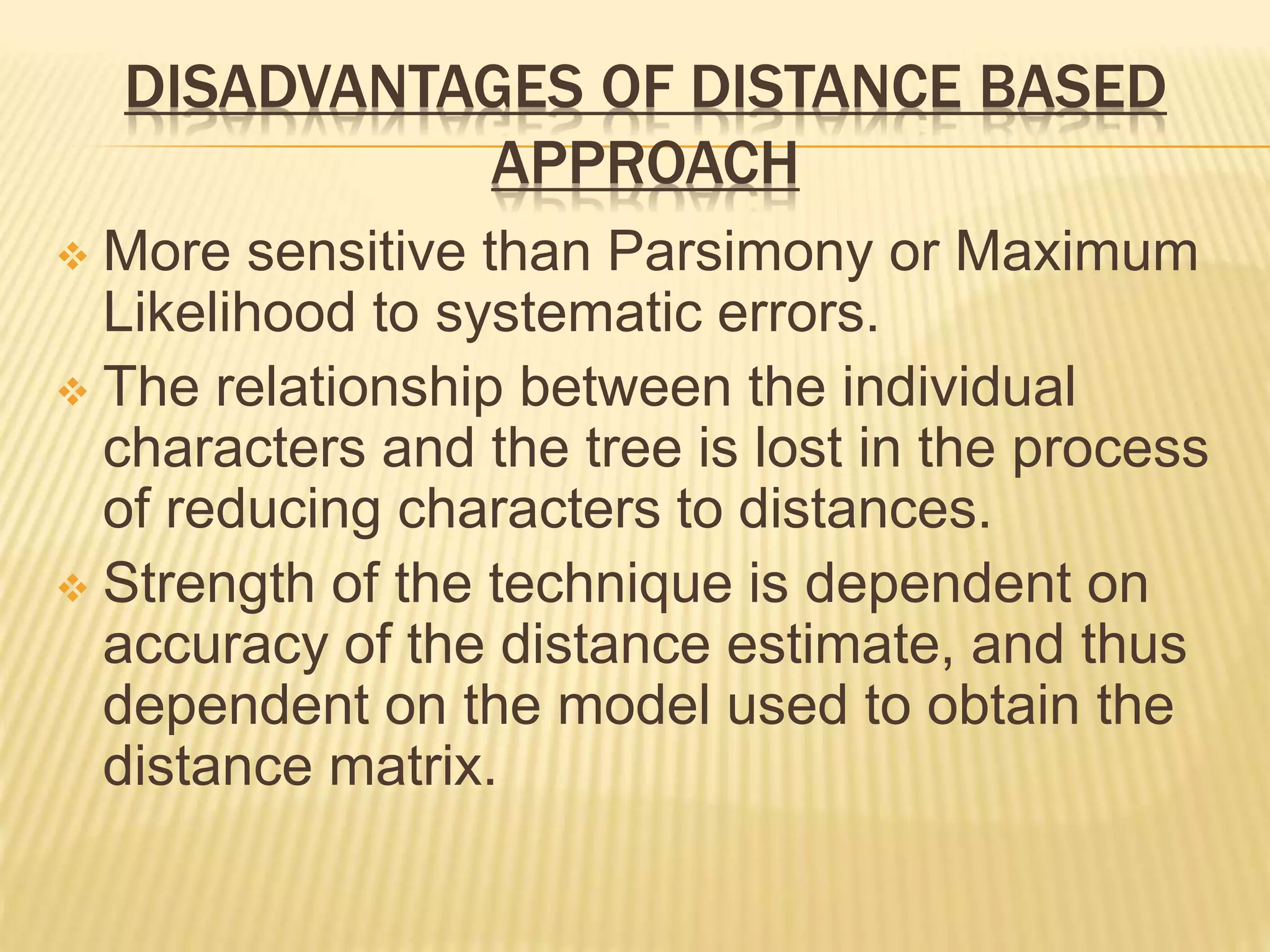 Distance based method | PPTX