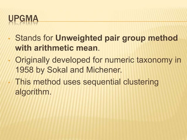 Distance based method | PPTX