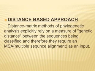 Distance based method | PPTX