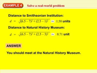 Distance & midpoint formulas 11.5 | PPTX