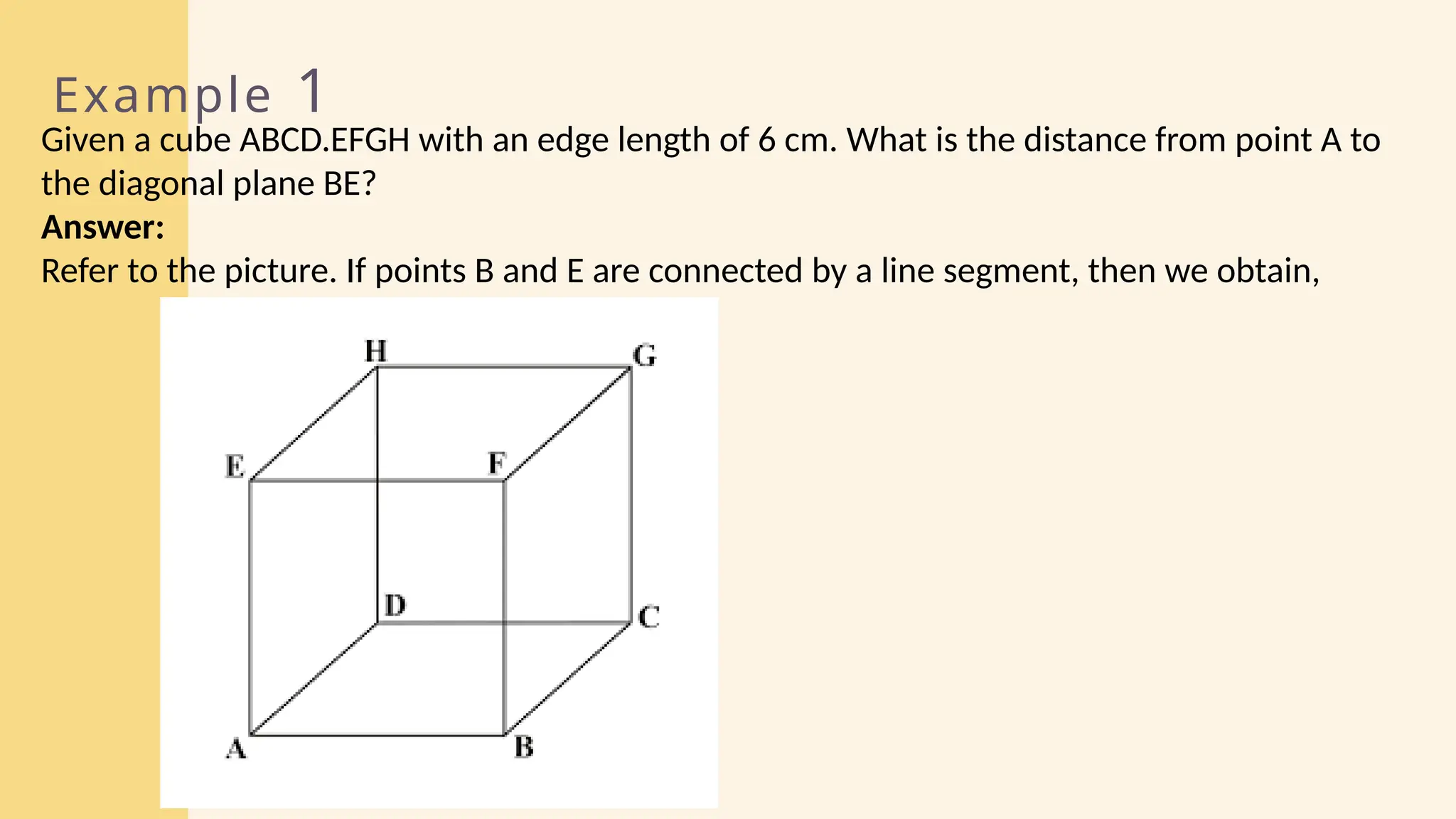 Distance Point to Line.pptx core mathematics grade 12 | PPTX