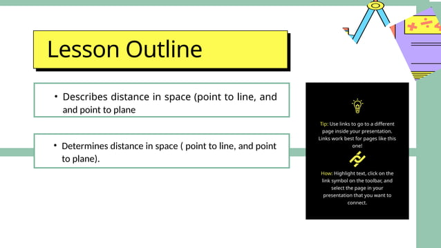 Distance Point to Line.pptx core mathematics grade 12 | PPT