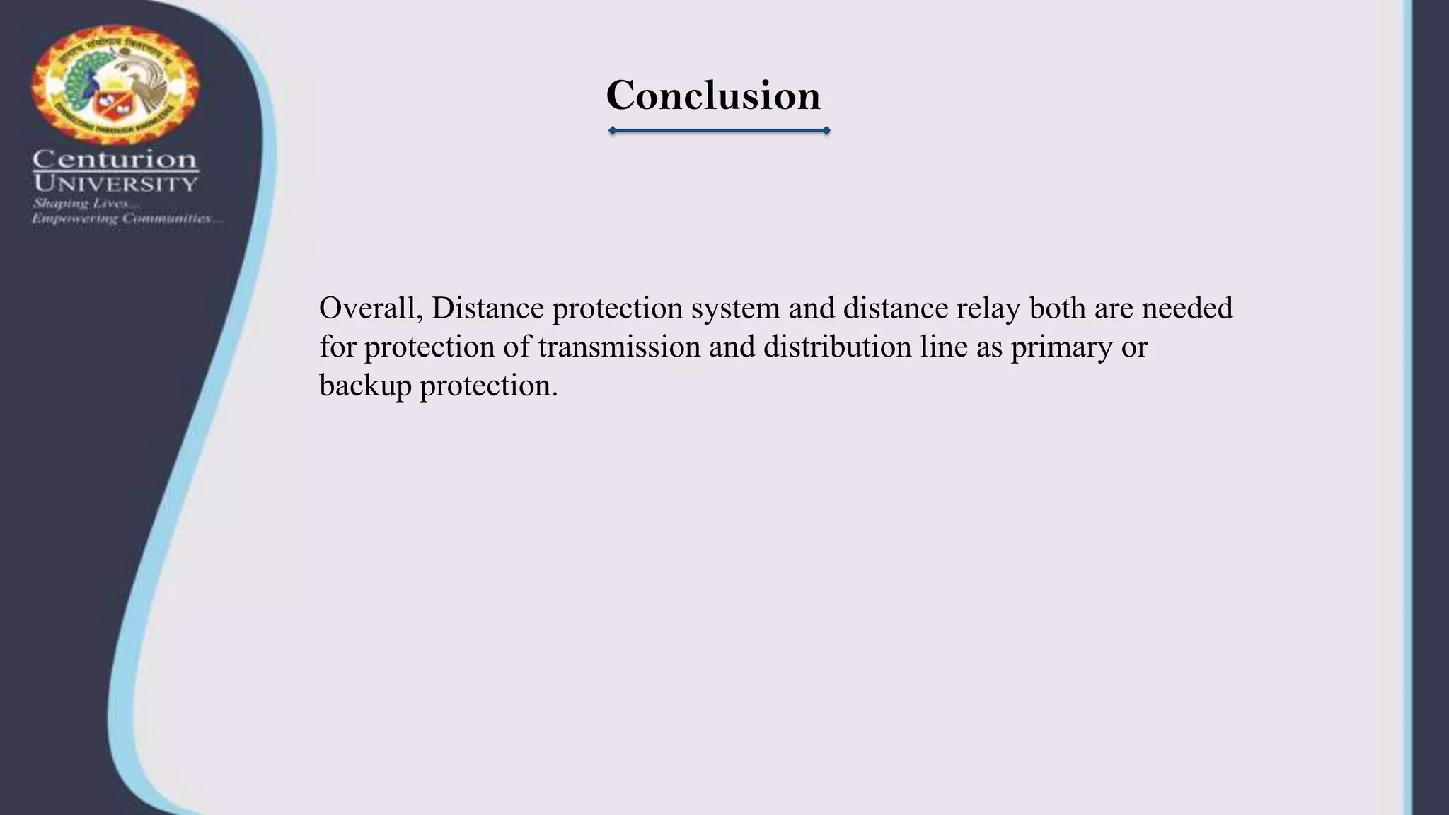 Distance Protection and Distance Realy.pptx