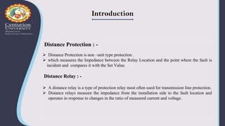 Distance Protection and Distance Realy.pptx