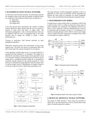 Distance protection scheme for transmission line using back propagation neural network | PDF