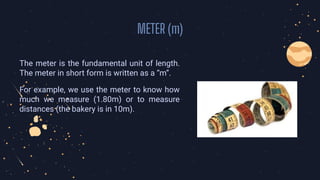 Distances, sizes and measurement | PPT