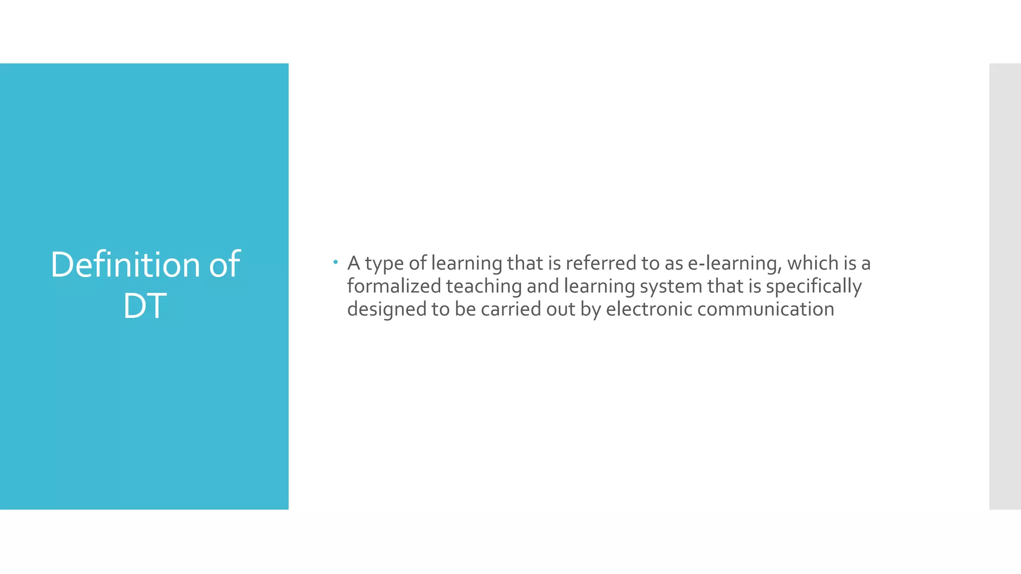 Distance technologies | PPTX