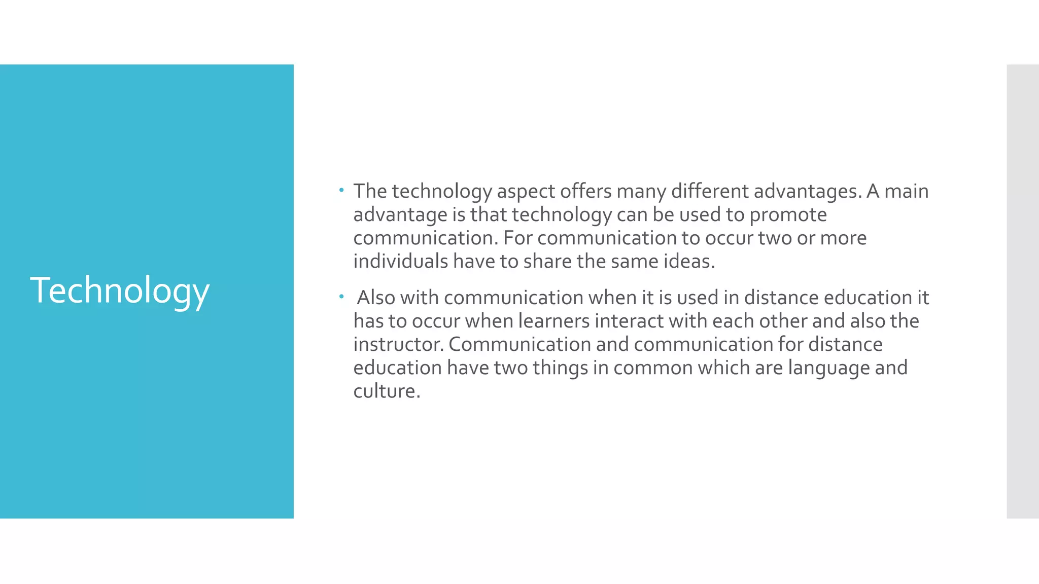 Distance technologies | PPTX
