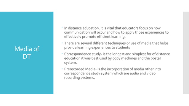 Distance technologies | PPT