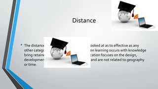 Distance technology | PPTX | Online Education | Education