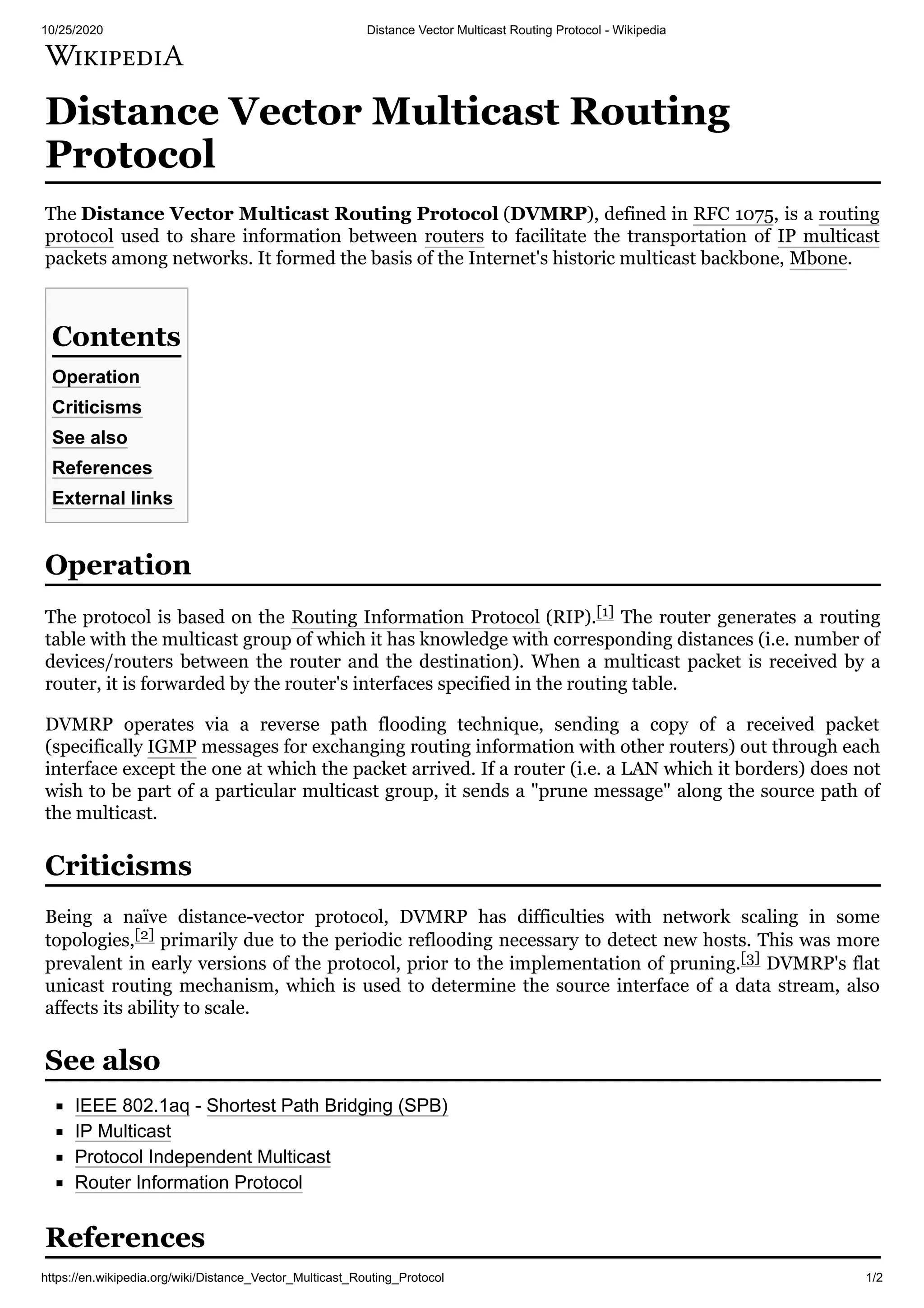 Distance Vector Multicast Routing Protocol Notes Pdf 5186