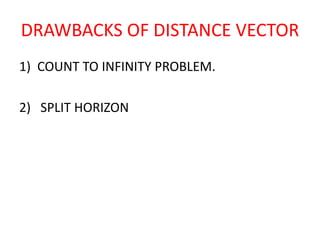 Distance Vector Routing Protocols | PPTX