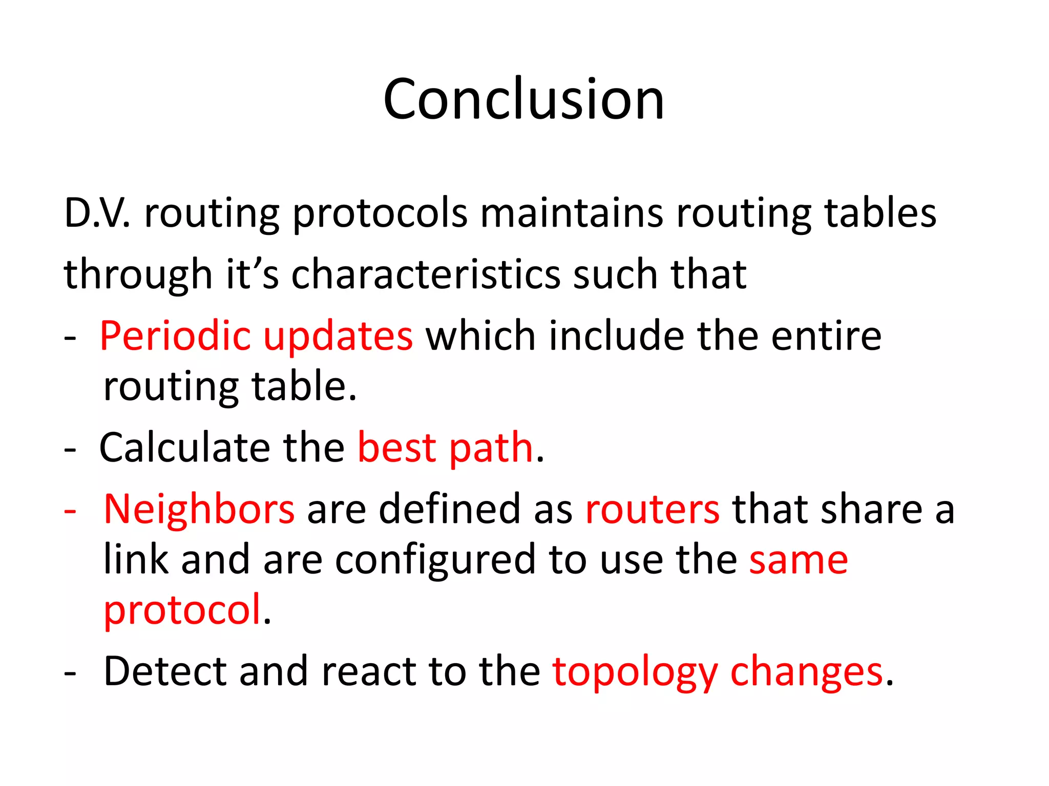 Distance_Vector_Routing.pptx | Computer Networking | Computing
