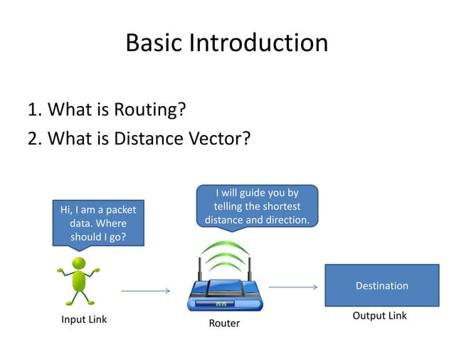 Distancevectorroutingpptx Computer Networking Computing