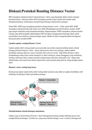 Distance vektor | PDF