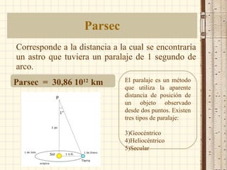 Distancias astronomicas | PPT