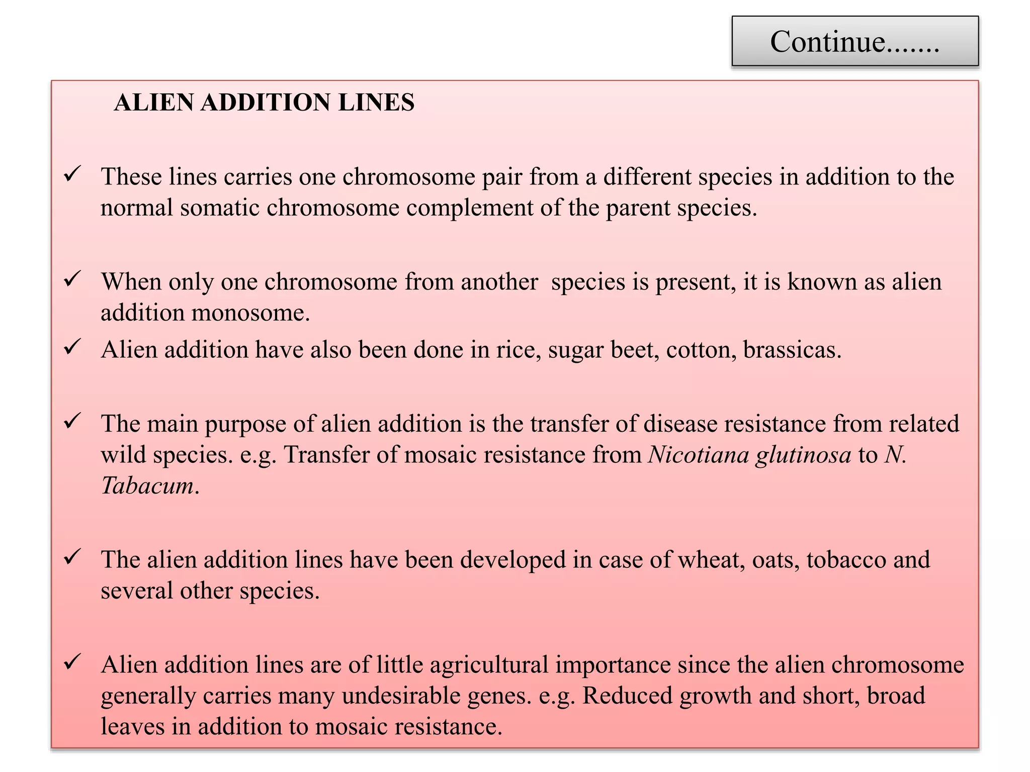 Distant hybridization | PPTX