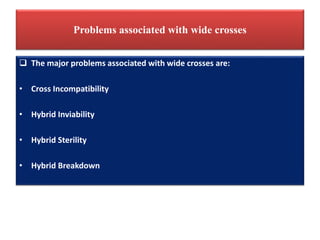 Distant hybridization | PPTX