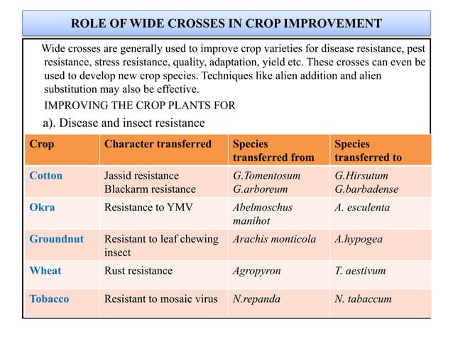 Distant hybridization | PPTX