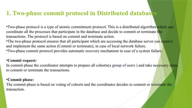 Distributed Database System In Computer Sciencepptx