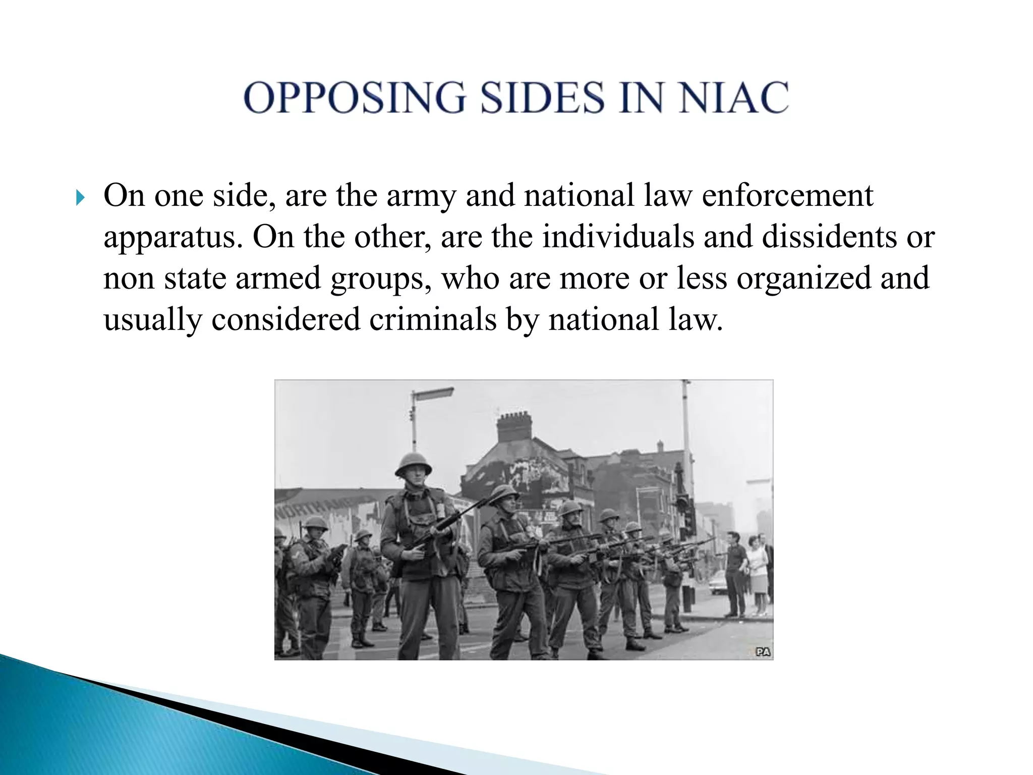 International Humanitarian Law, (Lecture 15)- Distinction between ...