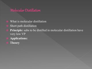 Distilation | PPTX