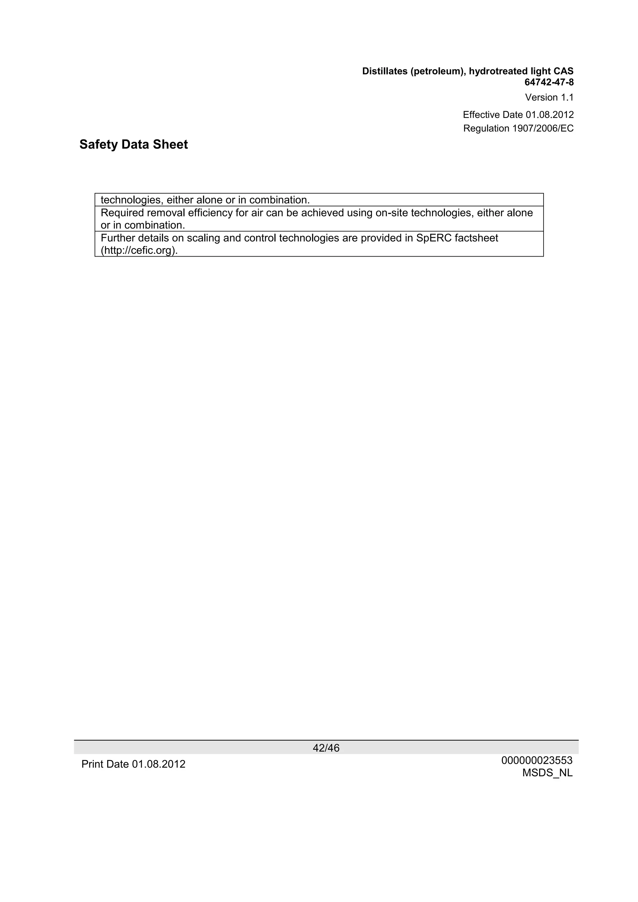 Distillates (petroleum), hydrotreated light cas 64742 47-8 | PDF