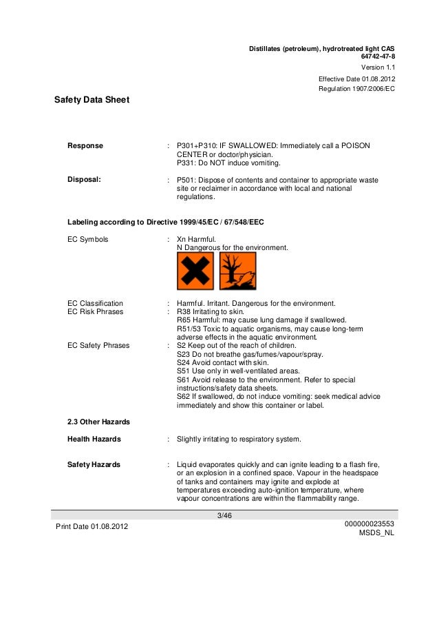 Distillates (petroleum), hydrotreated light cas 64742 47-8
