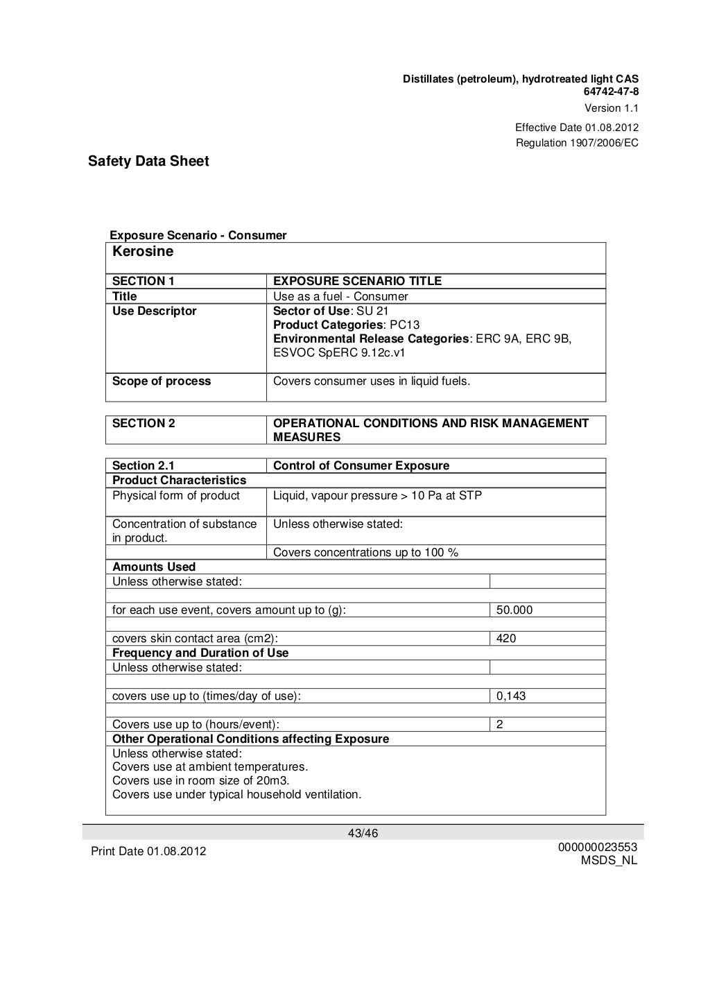 Distillates (petroleum), hydrotreated light cas 64742 47-8