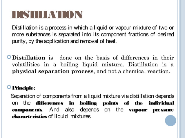 Distillation | PPT
