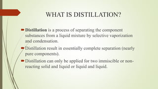 Distillation | PPT