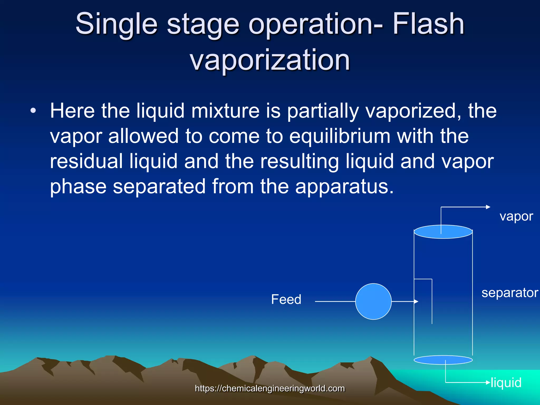 Types of Distillation & column internals | PPTX | Chemistry | Science