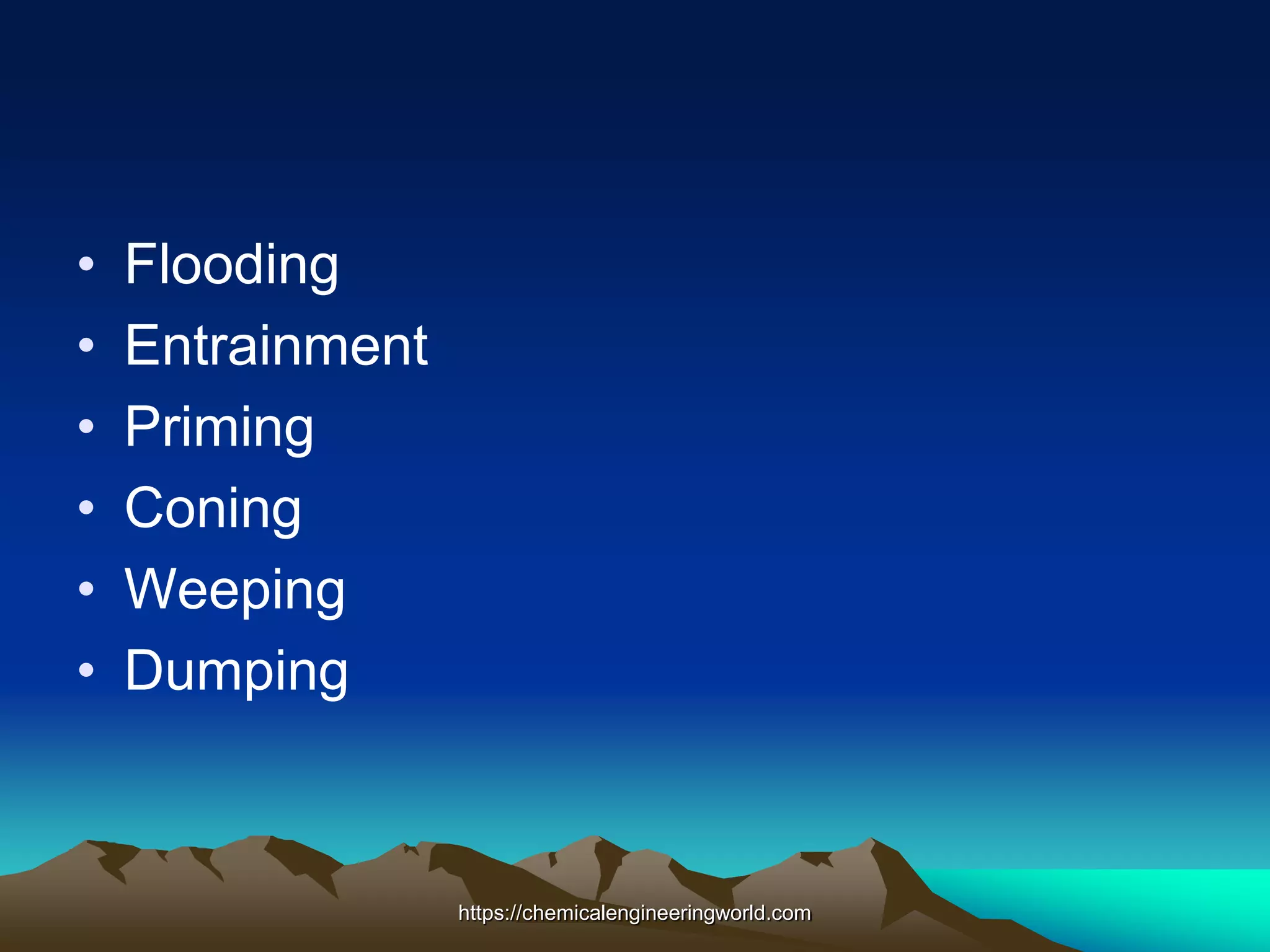 Types of Distillation & column internals | PPTX | Chemistry | Science