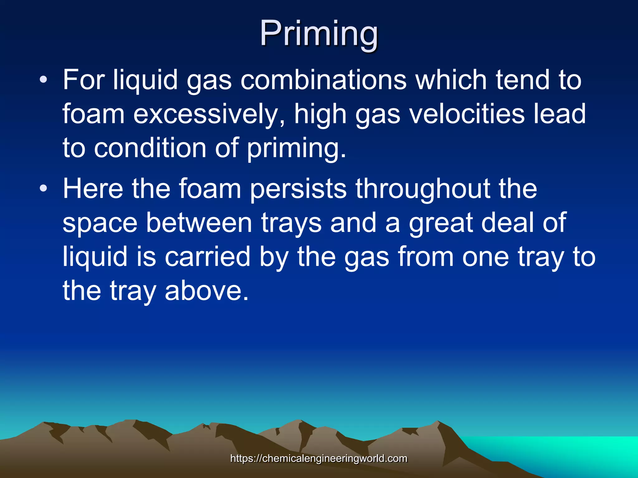 Types of Distillation & column internals | PPTX