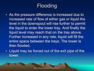 Types of Distillation & column internals | PPTX
