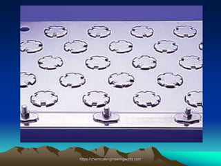 Types of Distillation & column internals | PPTX