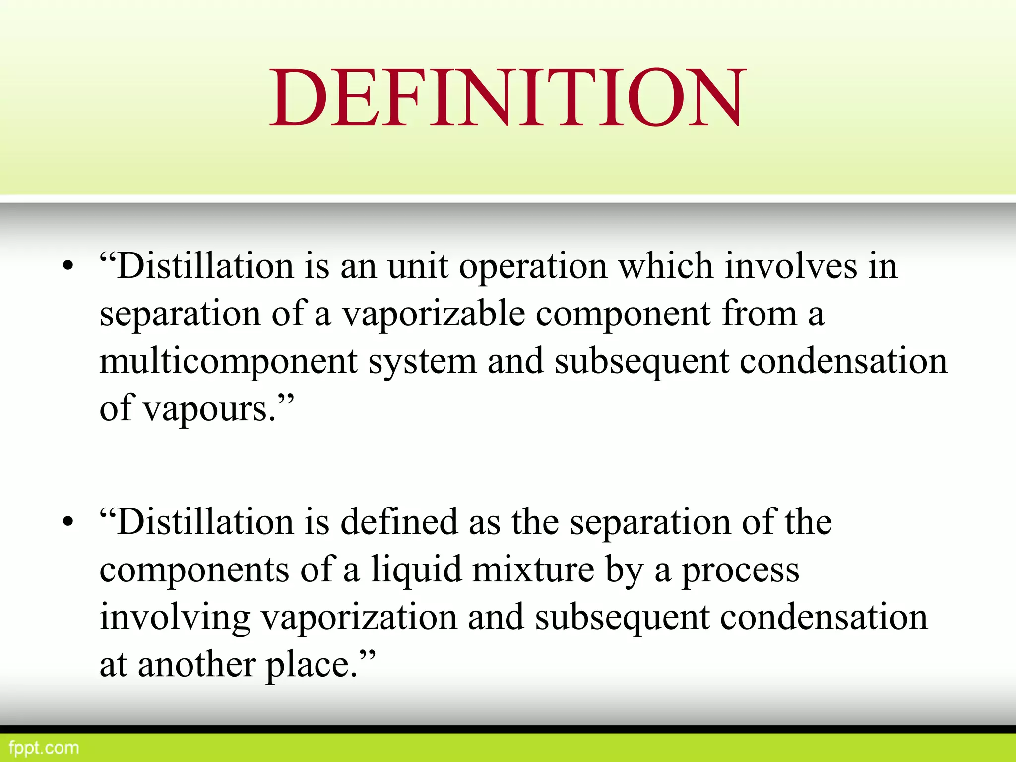 Distillation | PPT
