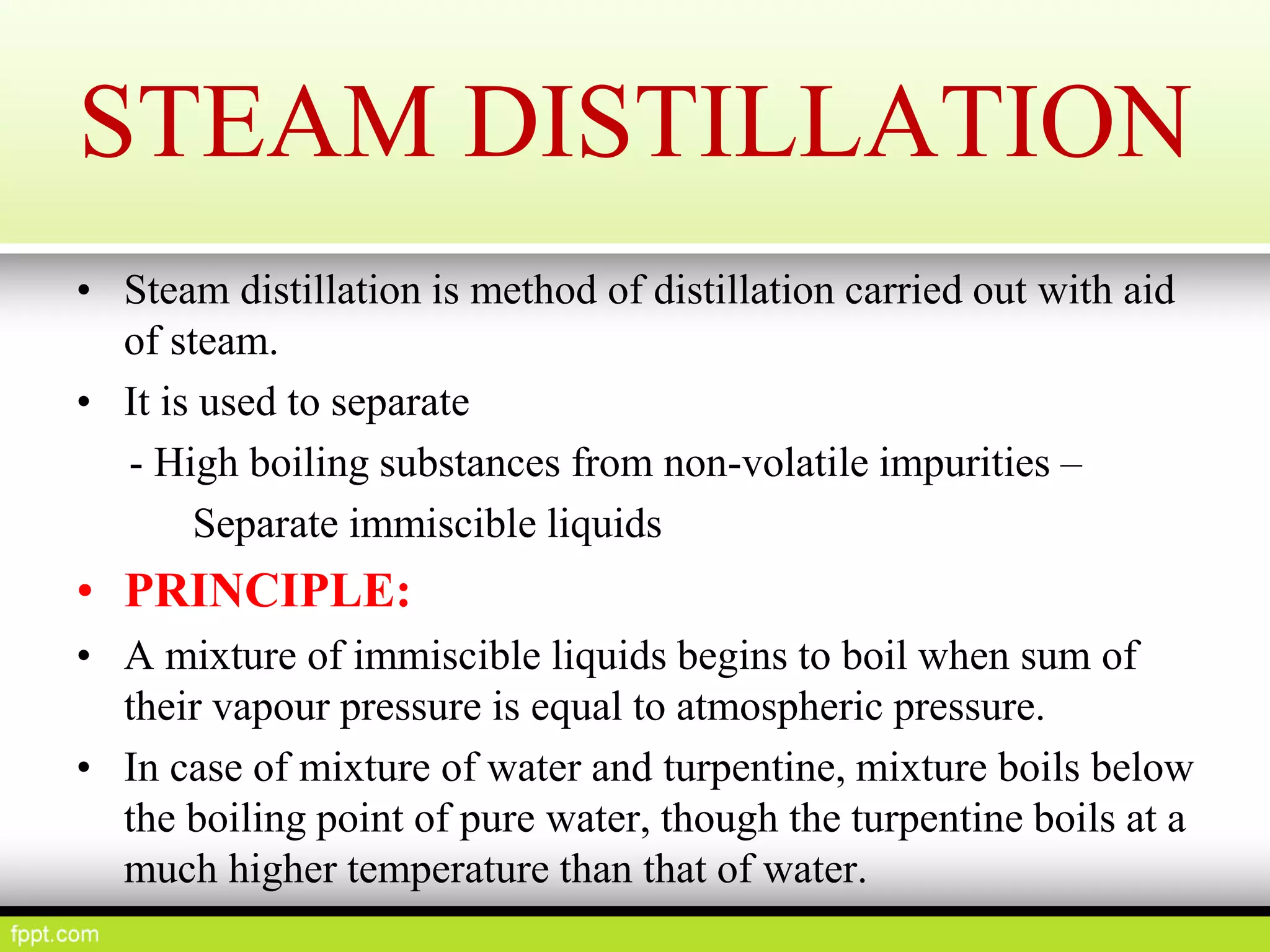 Distillation | PPT | Chemistry | Science
