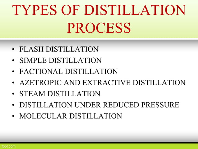 Distillation | PPT | Chemistry | Science