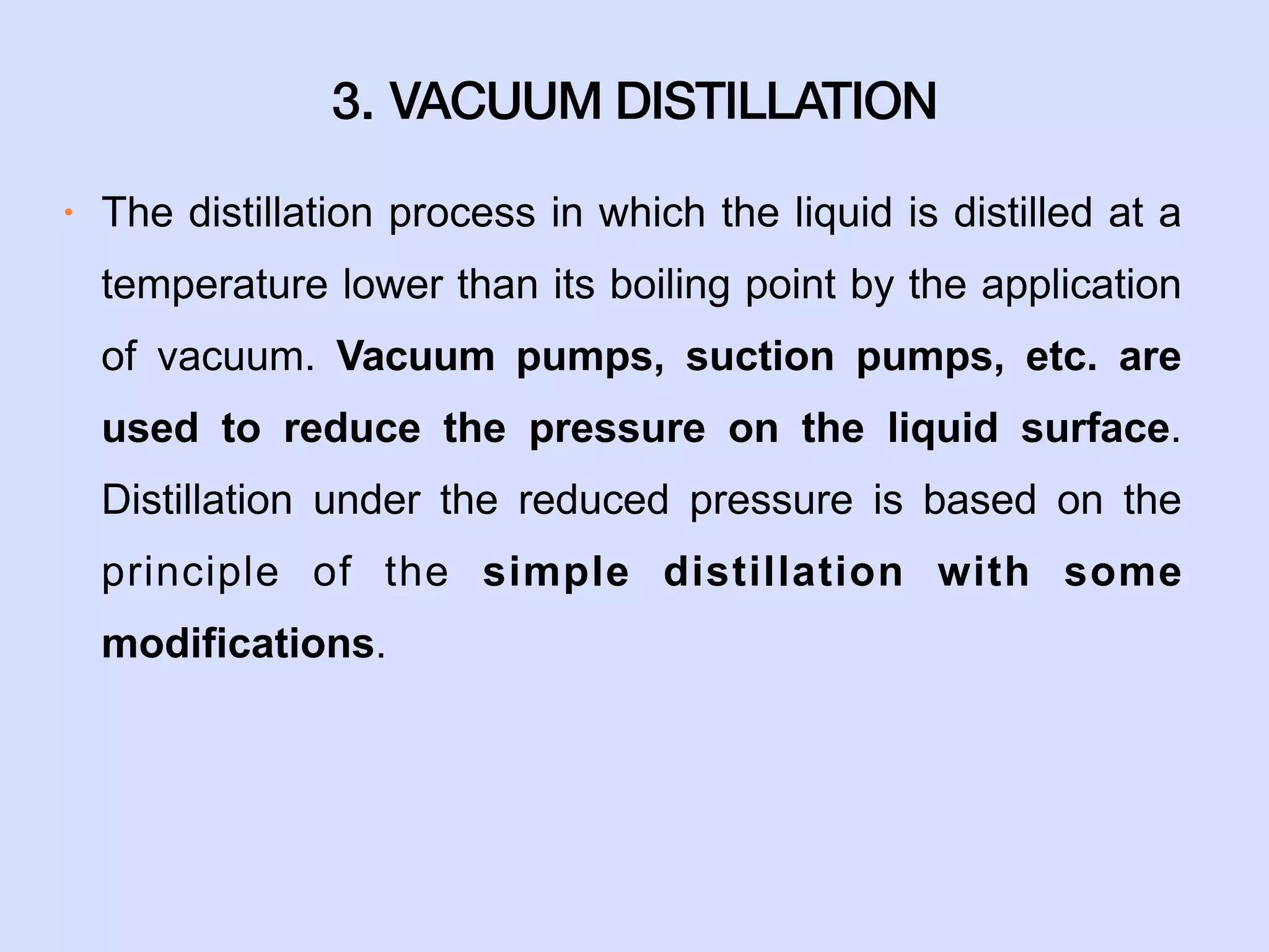 Pharmaceutical engineering: Distillation | PDF