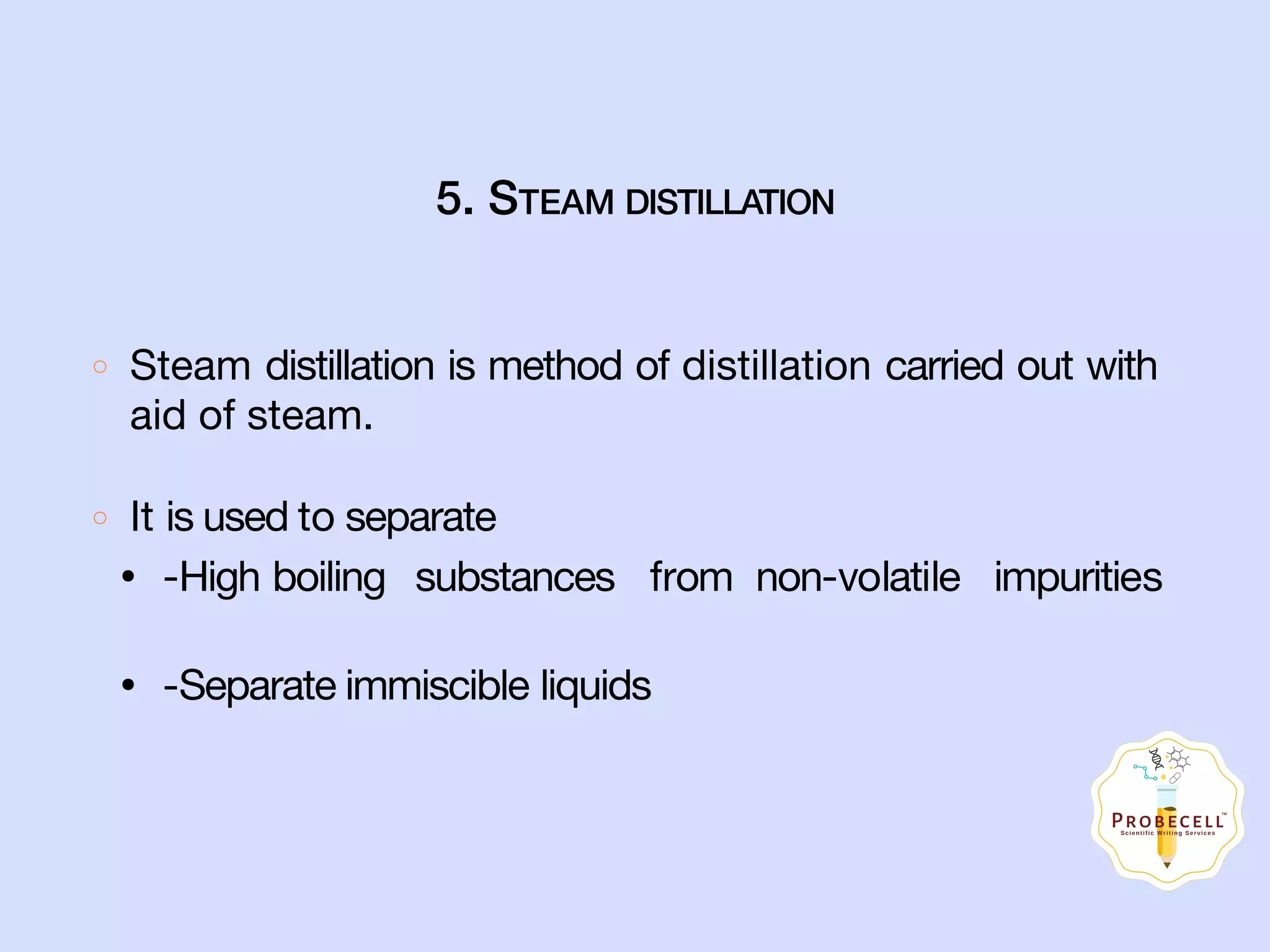 Pharmaceutical engineering: Distillation | PDF