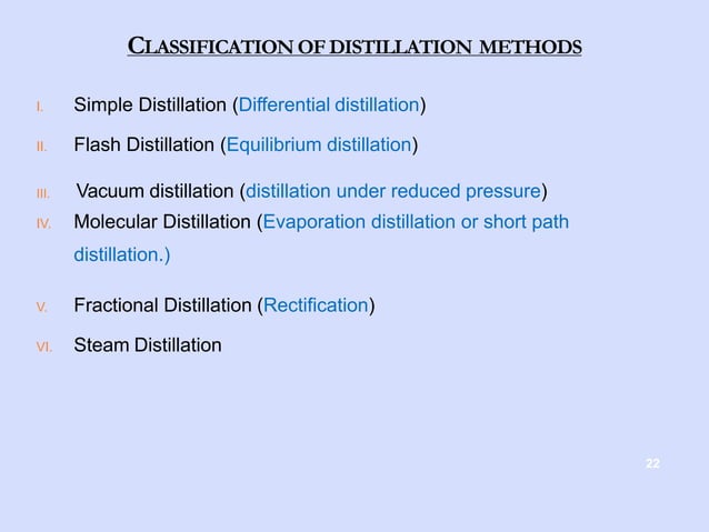 Pharmaceutical engineering: Distillation | PDF