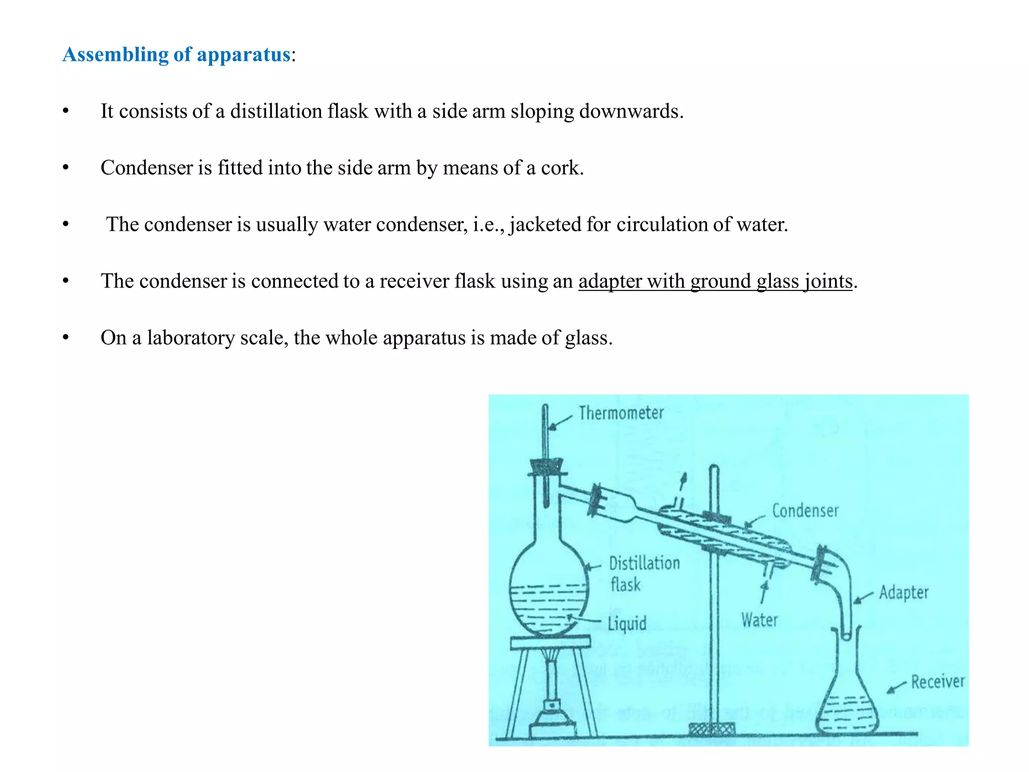 Distillation and its types | PDF