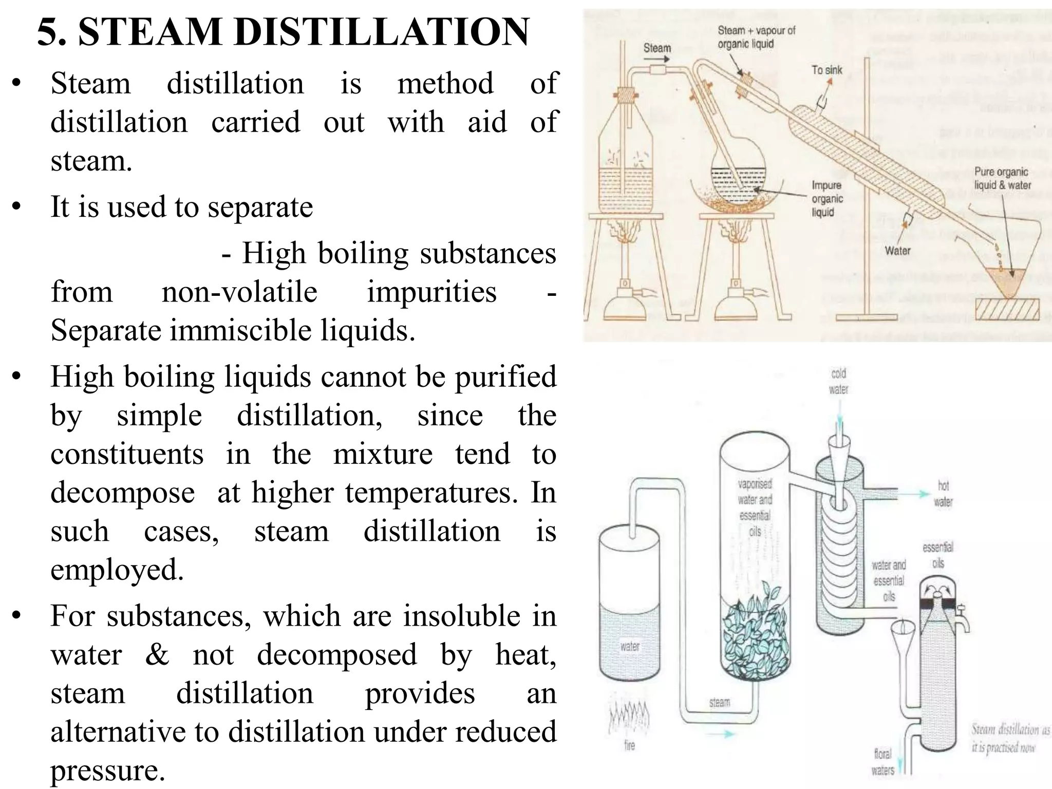 Distillation and its types | PDF