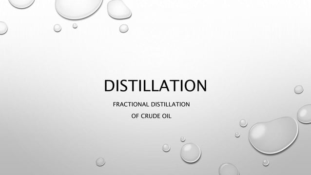 Distillation | PPT