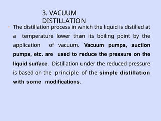 Distillation.ppt in Pharmaceutical Engineering | PPTX