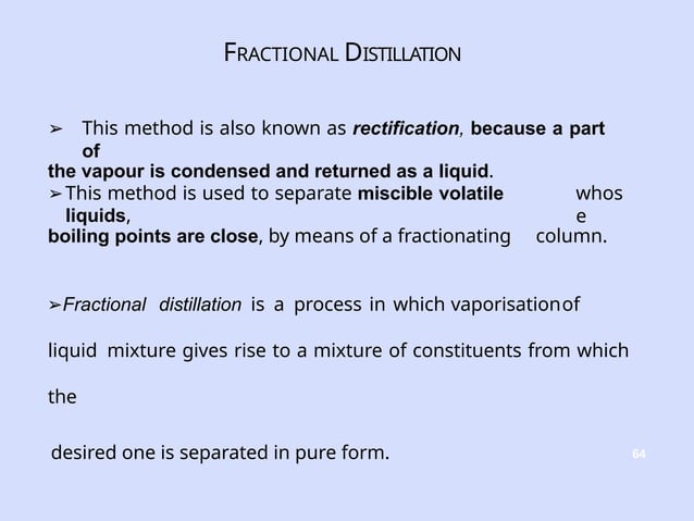 Distillation.ppt in Pharmaceutical Engineering | PPT