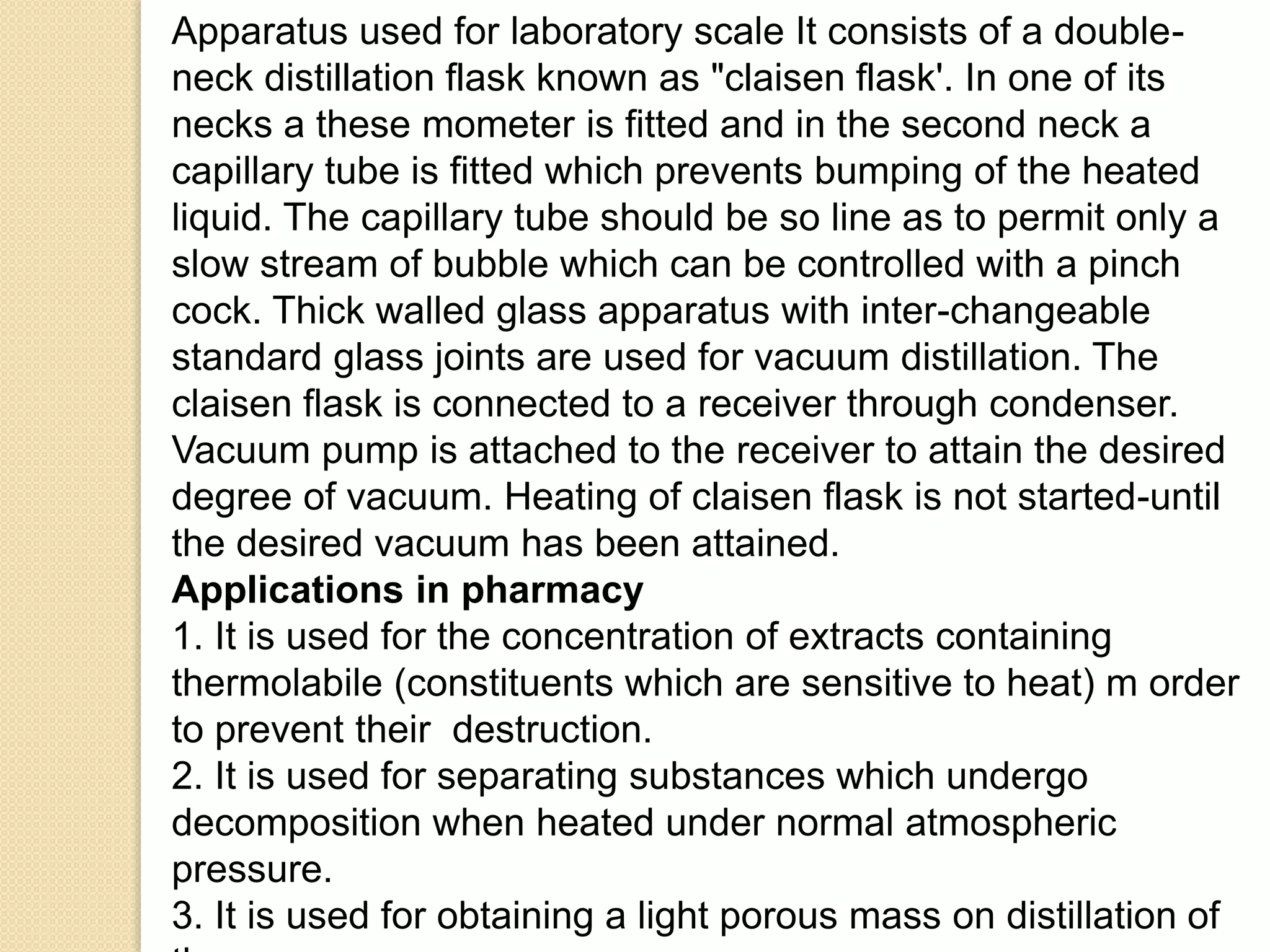 Distillation processes ,Types of Distillation, Types of Water | PPTX